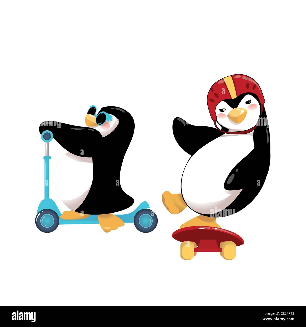 Two happy kids on Stock Vector Images - Alamy