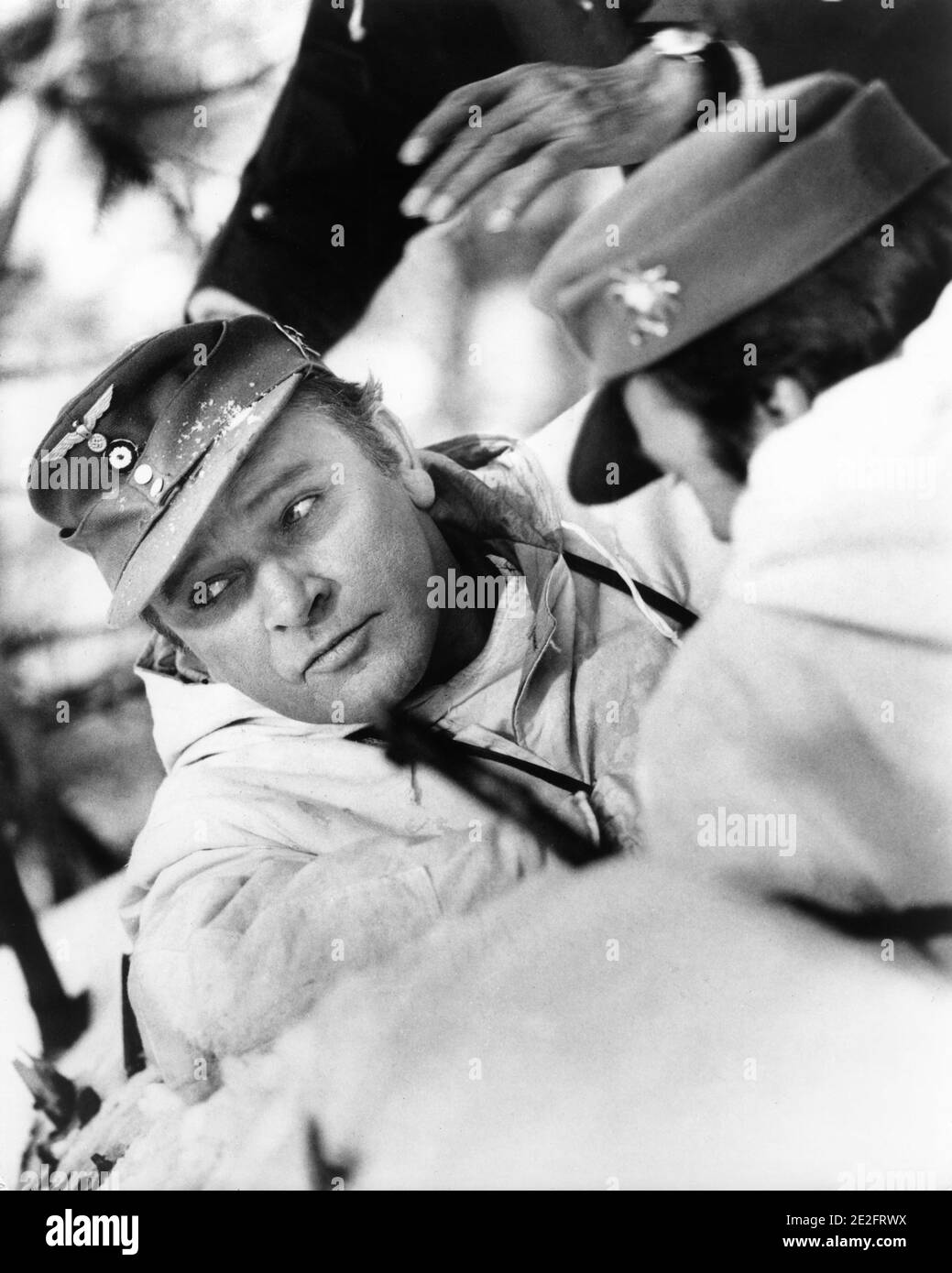 RICHARD BURTON and CLINT EASTWOOD on set location candid during filming ...
