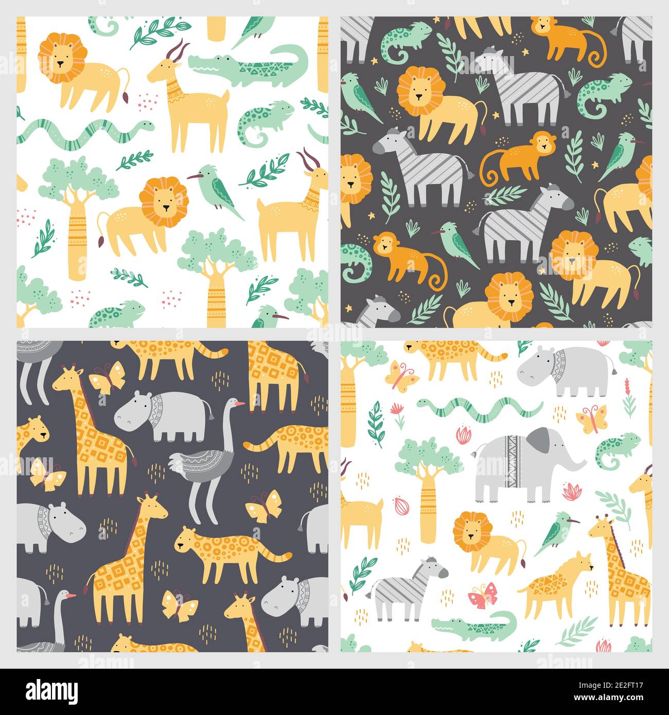 Baby African Animals Wallpaper