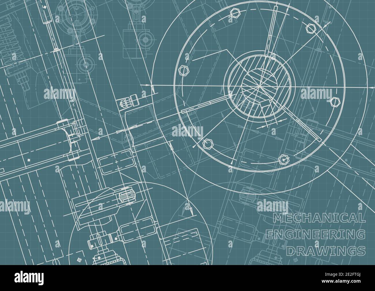 Vector. Engineering. Mechanical instrument making. Corporate Identity ...