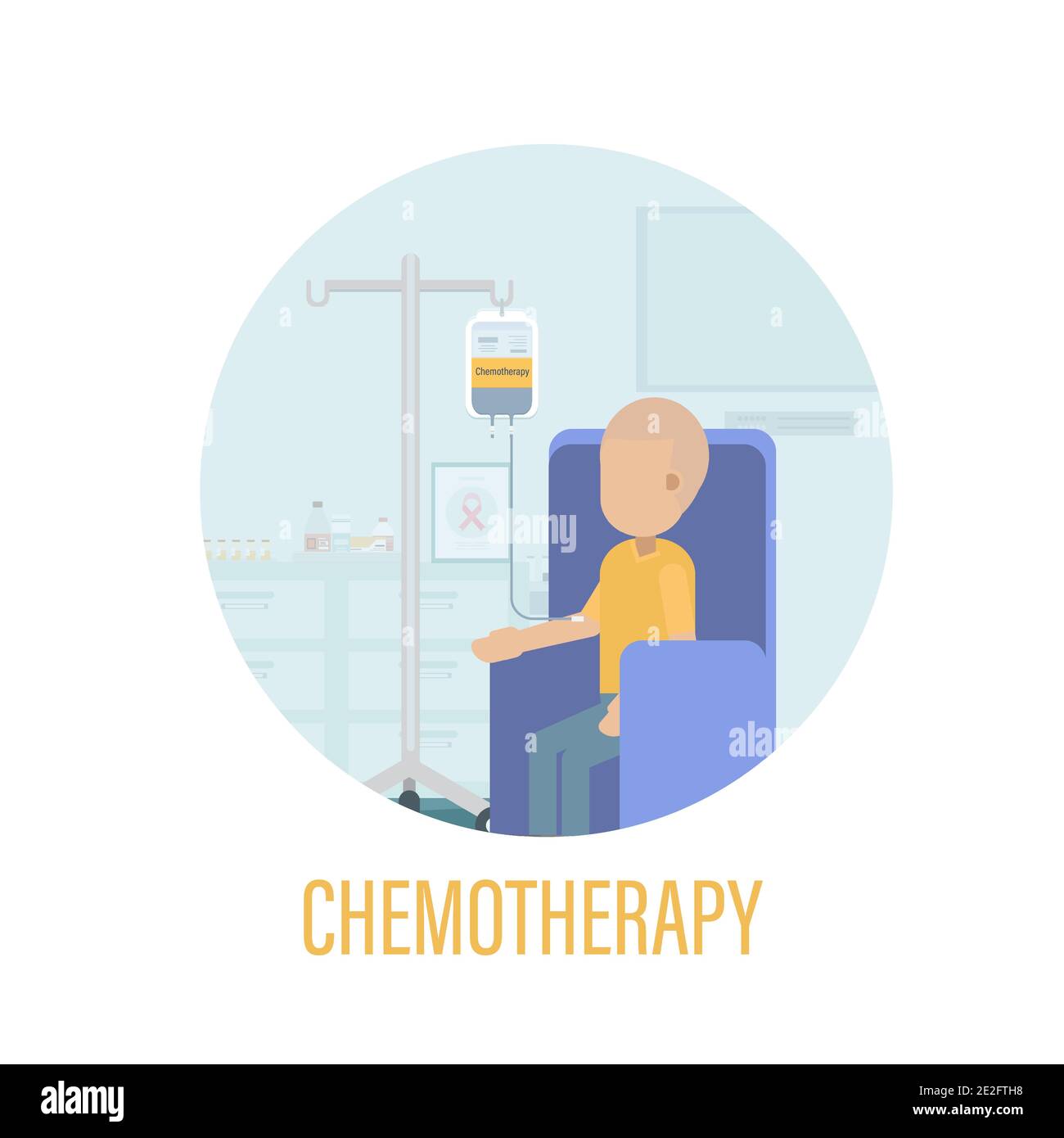 Chemo treatment room Cut Out Stock Images & Pictures - Alamy