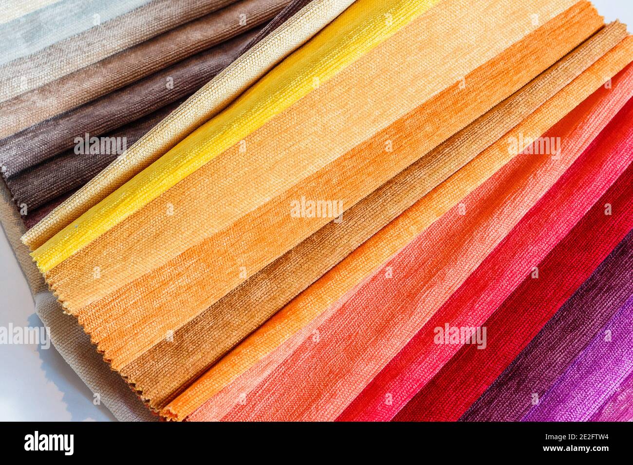 Textile samples hi-res stock photography and images - Alamy