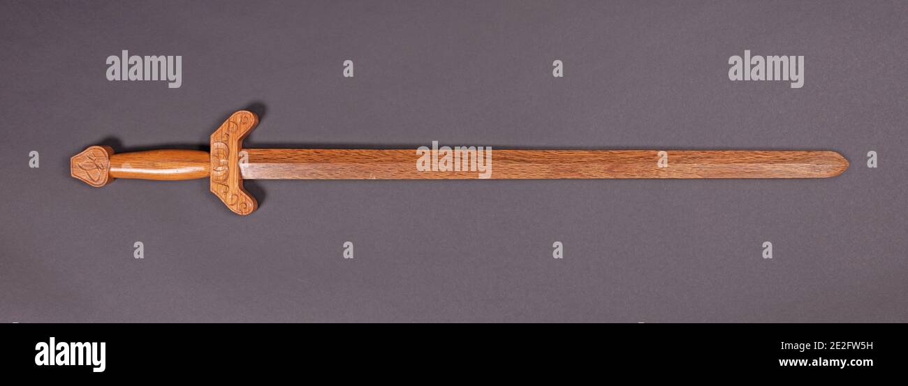 Wooden sword hi-res stock photography and images - Alamy
