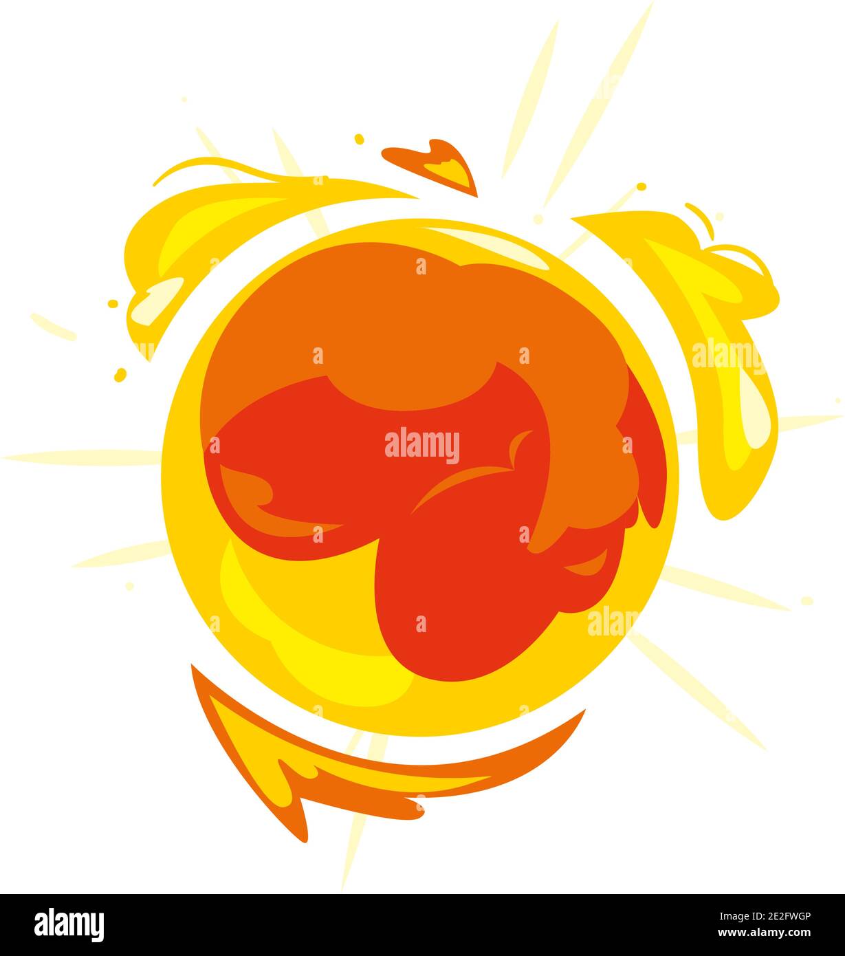 Military explosion bubble design, Weapon destruction war and boom theme ...