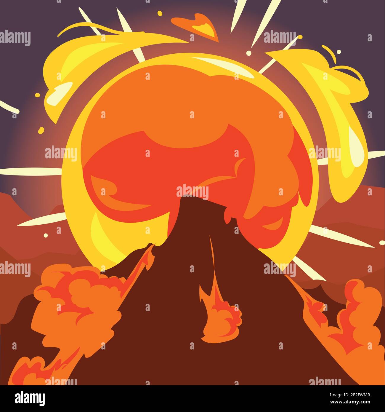 Mountain Explosion