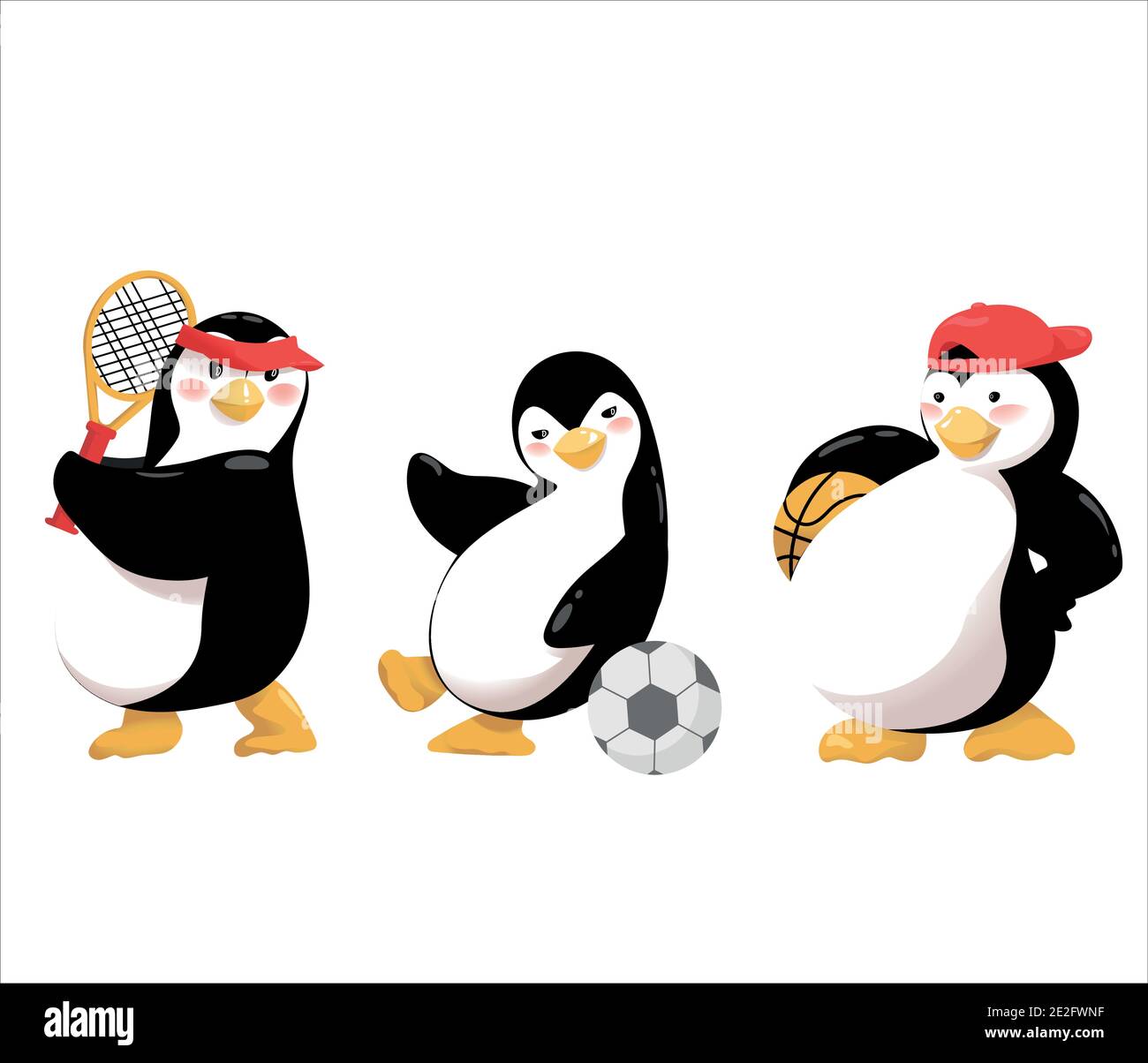 Penguin jump out Stock Vector Images - Alamy