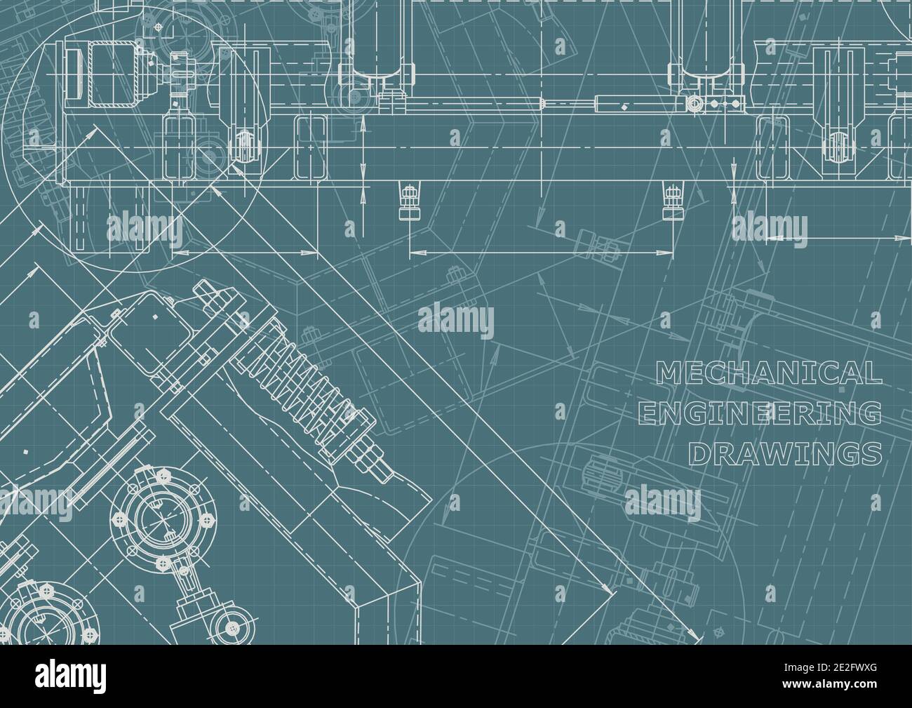 Technical abstract backgrounds. Vector engineering drawings. Corporate ...