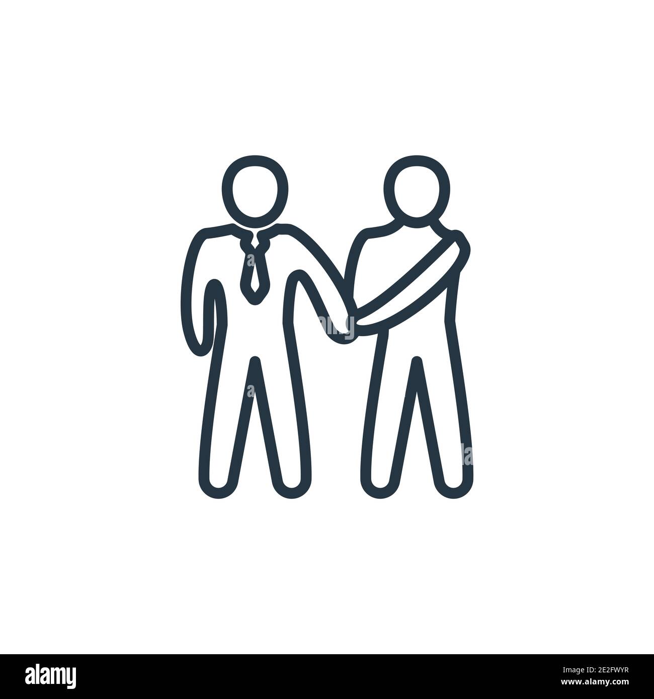 People Shaking Hands Icon