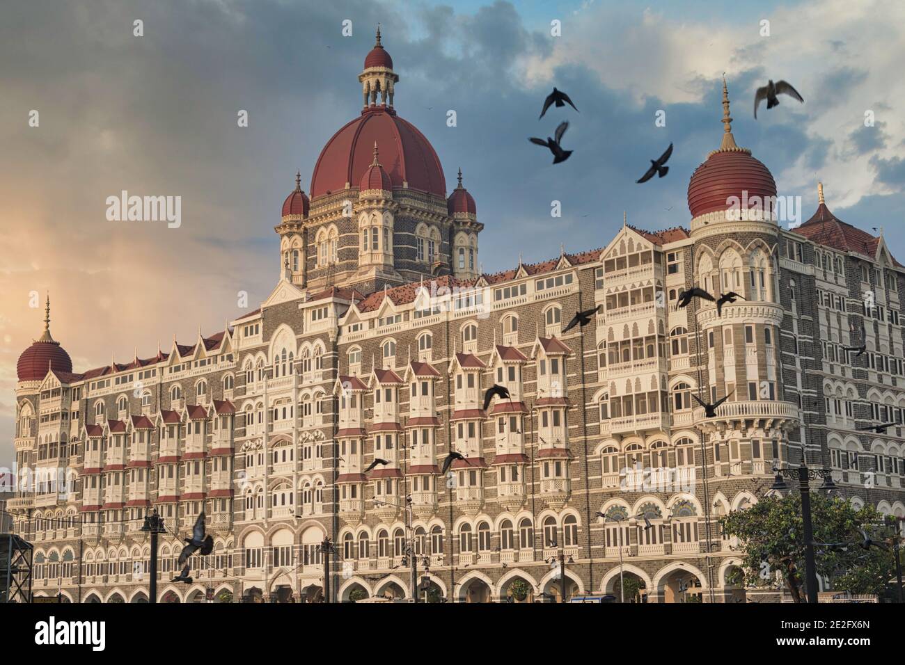 The iconic Taj Mahal Palace Hotel in Colaba, Mumbai, India, under ...