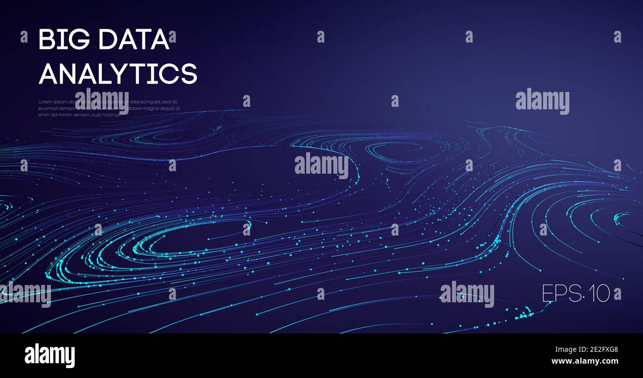 Abstract Big Data Flow Background. Software code agile industrial ...