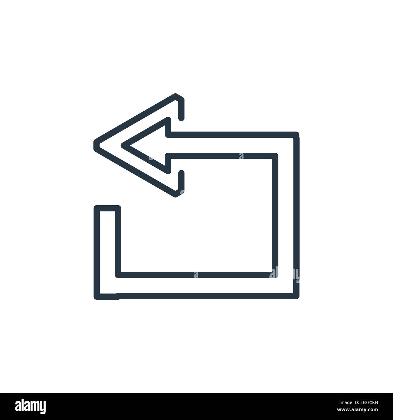 Spin outline vector icon. Thin line black spin icon, flat vector simple ...