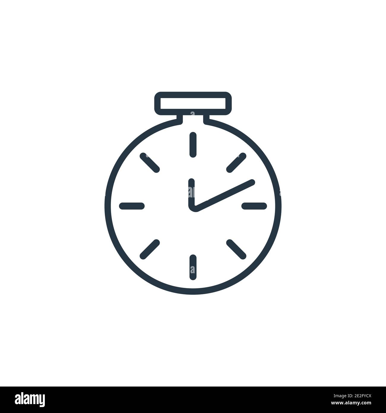 Glock outline vector icon. Thin line black glock icon, flat vector ...