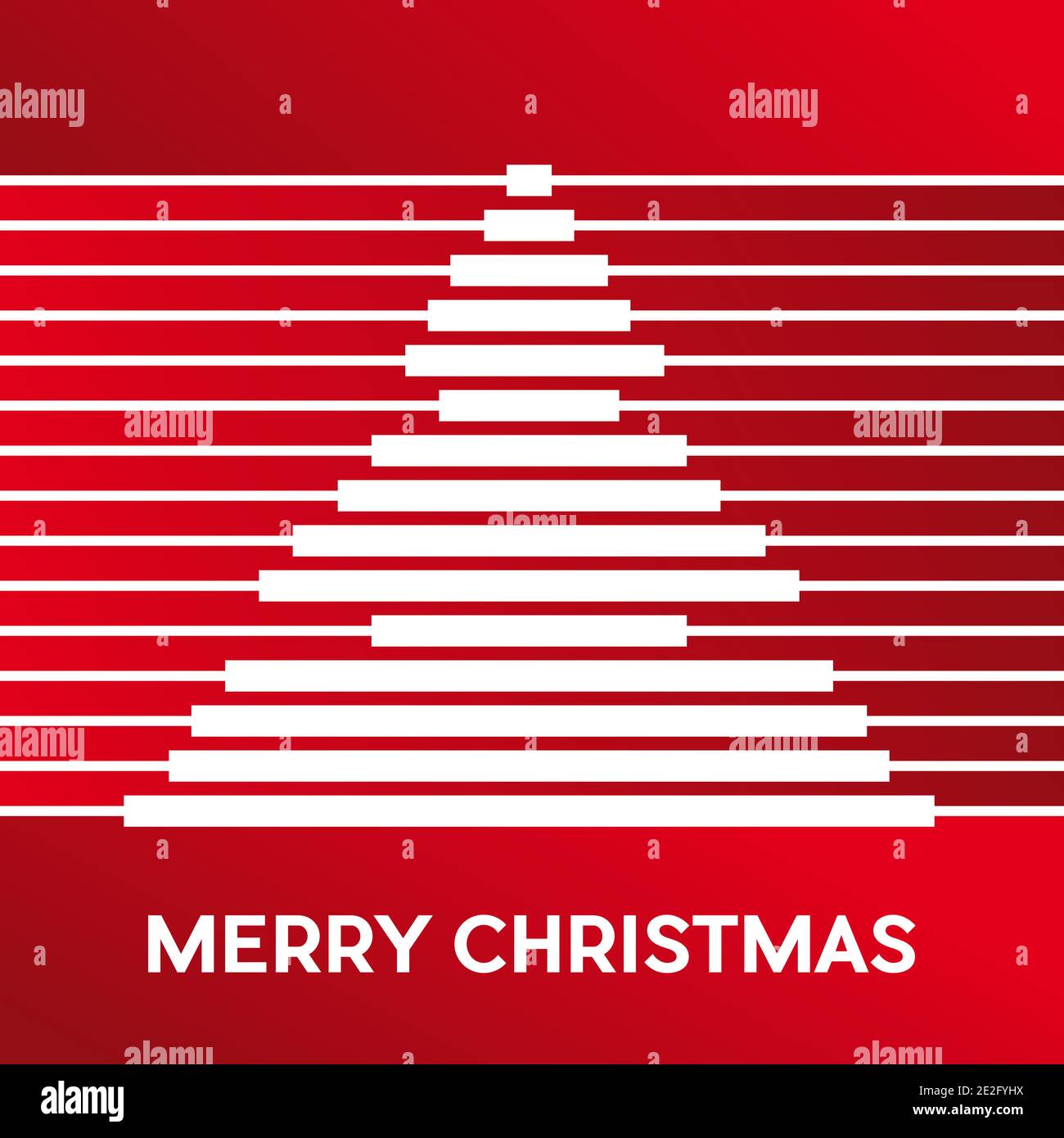 White christmas tree Stock Vector Images - Alamy