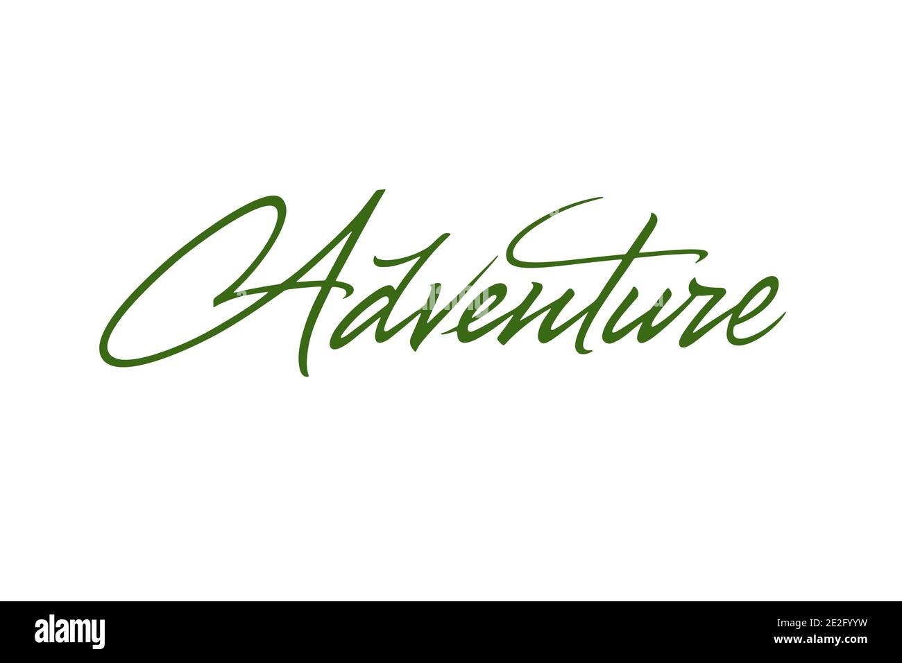 Adventure vector lettering Stock Vector Image & Art - Alamy