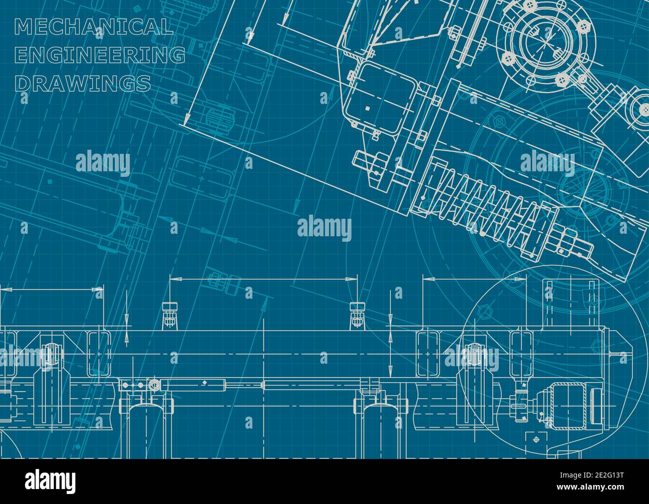 Computer aided design systems. Technical illustrations, background ...