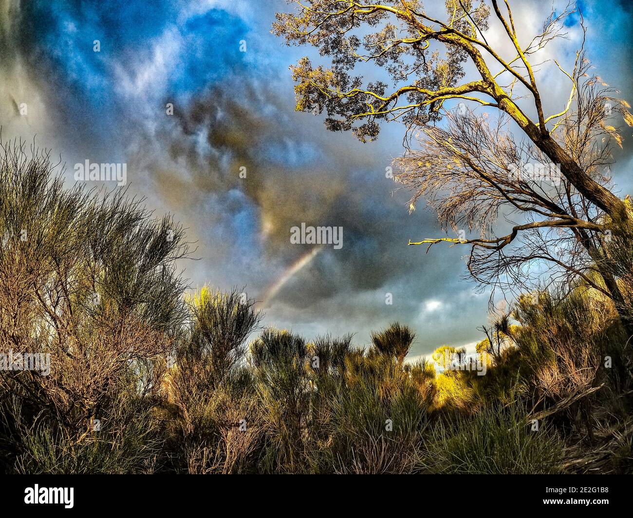 Rainbow after rain hi-res stock photography and images - Alamy