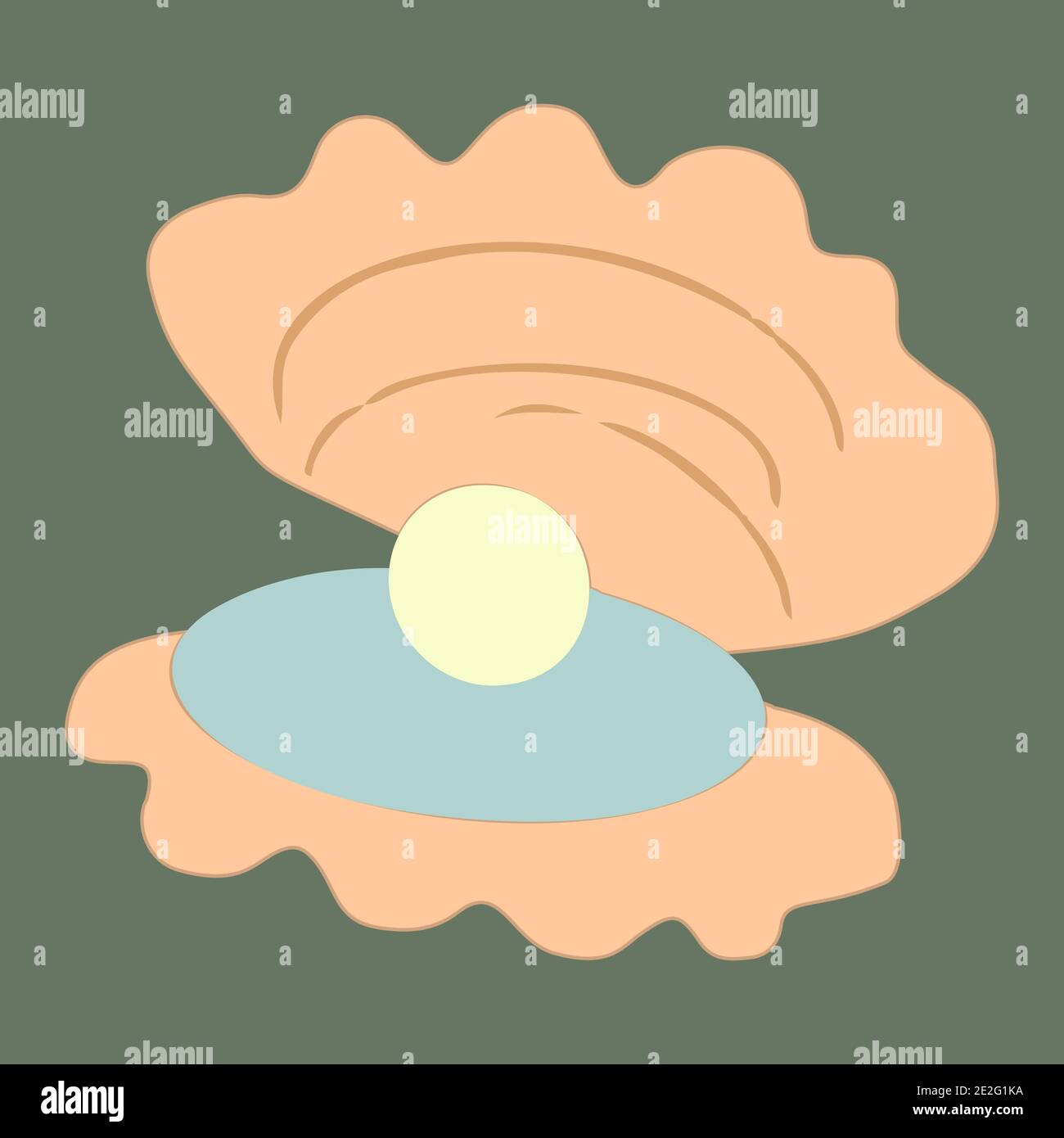 Cartoon shell Stock Vector Images - Alamy