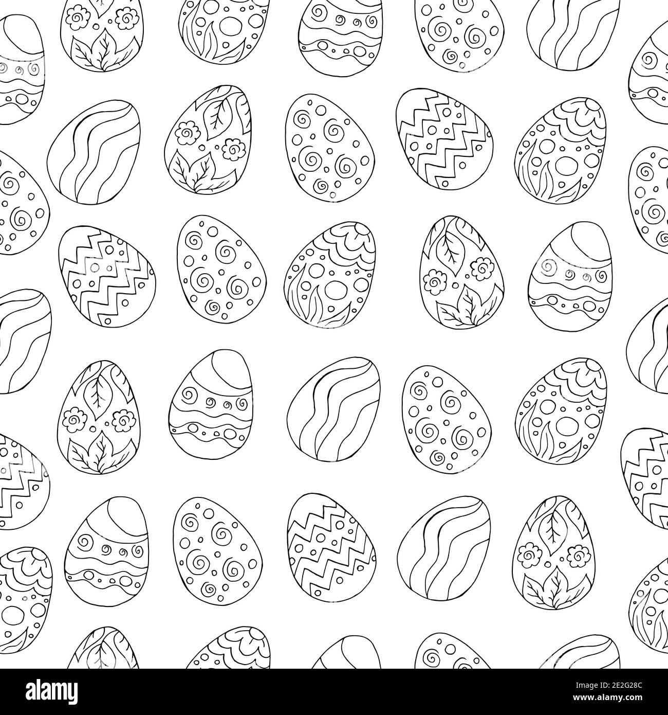 Seamless pattern, background. Festive textiles, packaging. Happy Easter ...