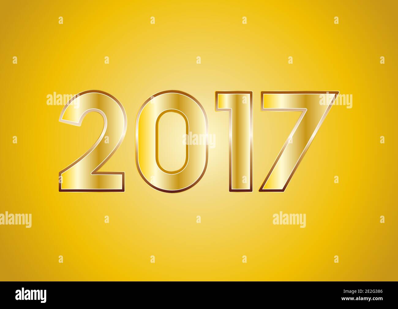 Golden abstract background 2017 number hi-res stock photography and ...