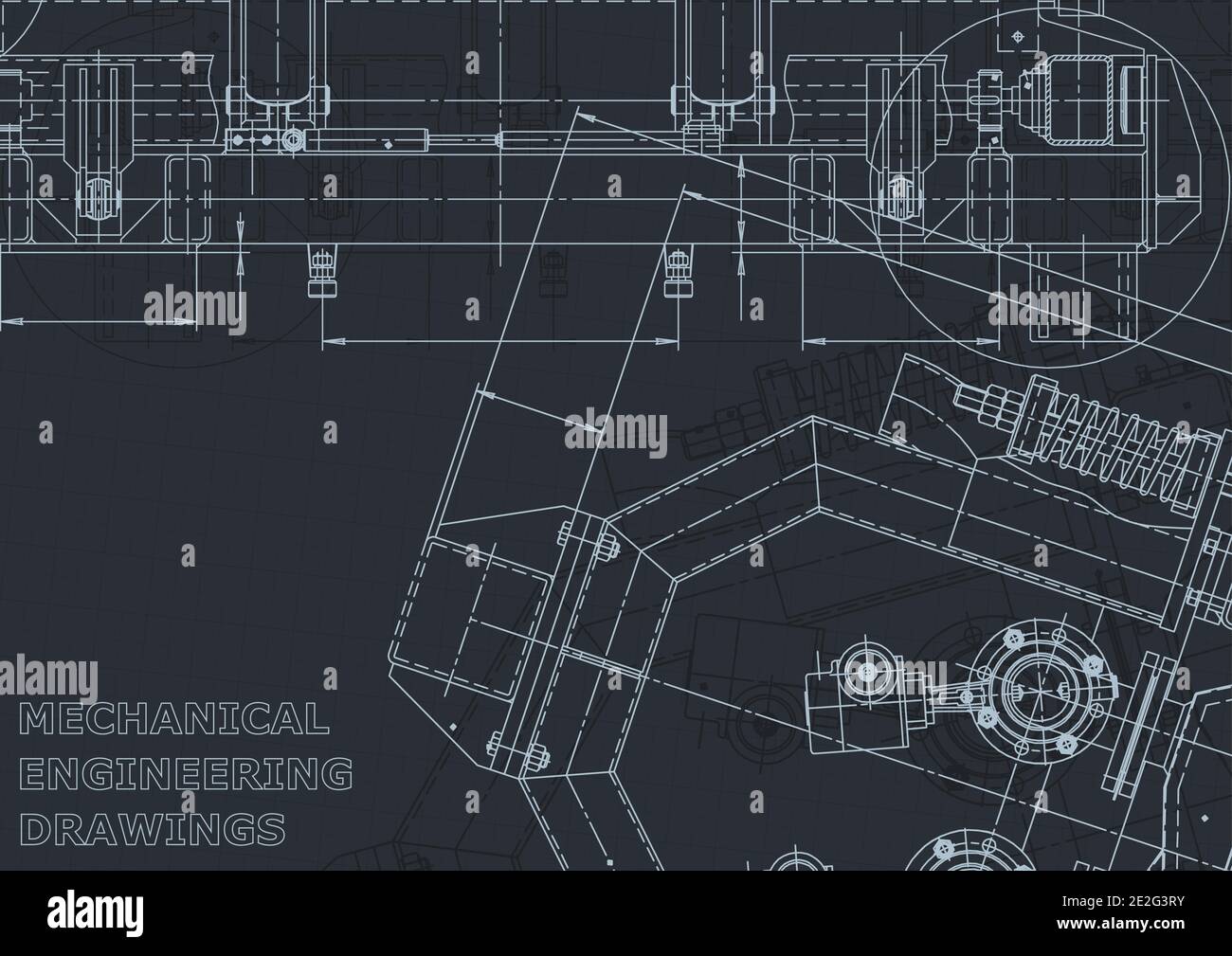 Corporate Identity. Computer aided design systems. Blueprint, scheme ...