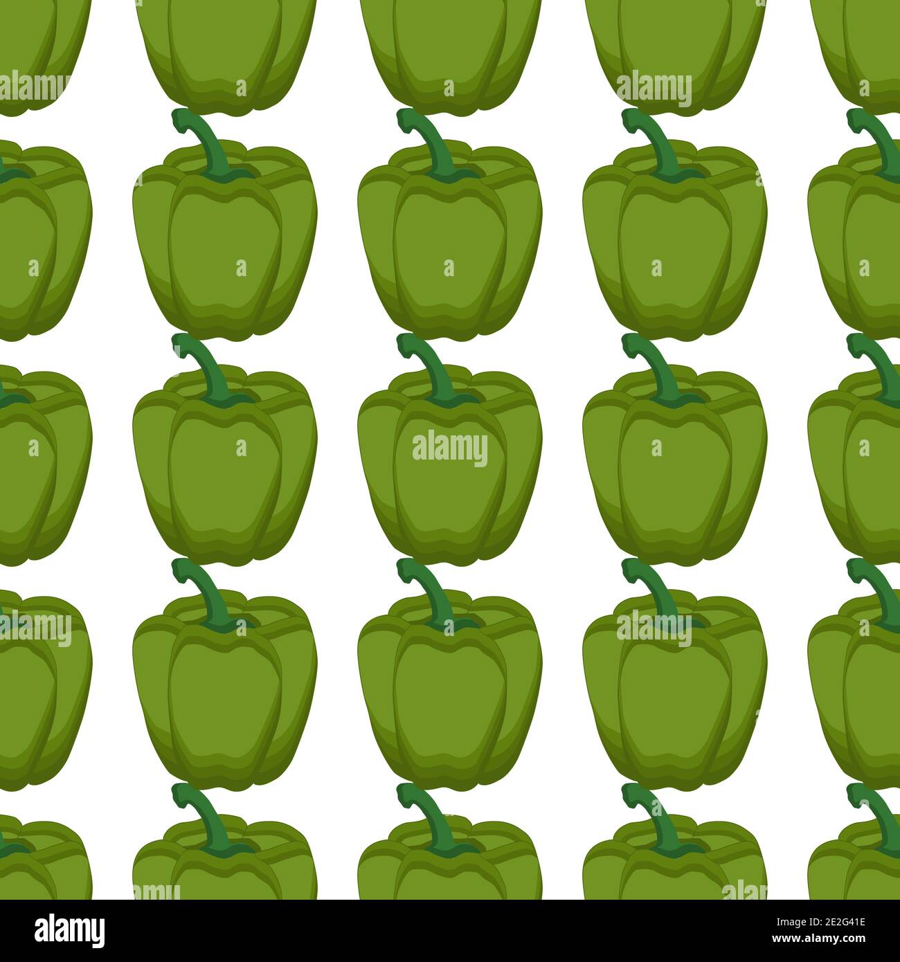 Illustration on theme of bright pattern bell pepper, vegetable capsicum ...