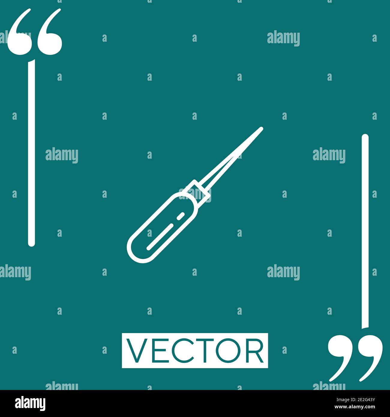 Awl symbol Stock Vector Images - Alamy