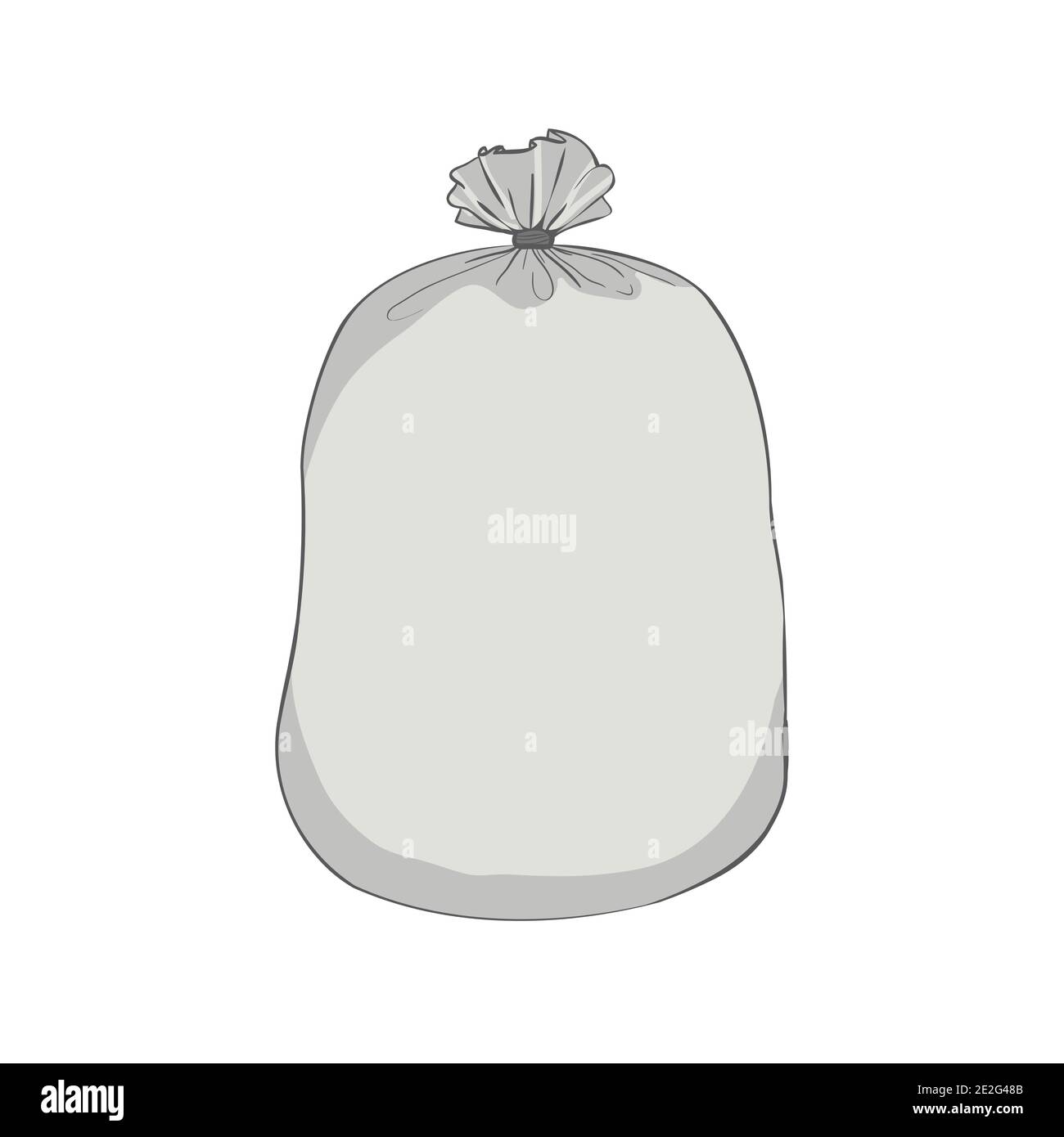 Canvas sack vector. Canvas bag Illustration Stock Vector Image & Art ...