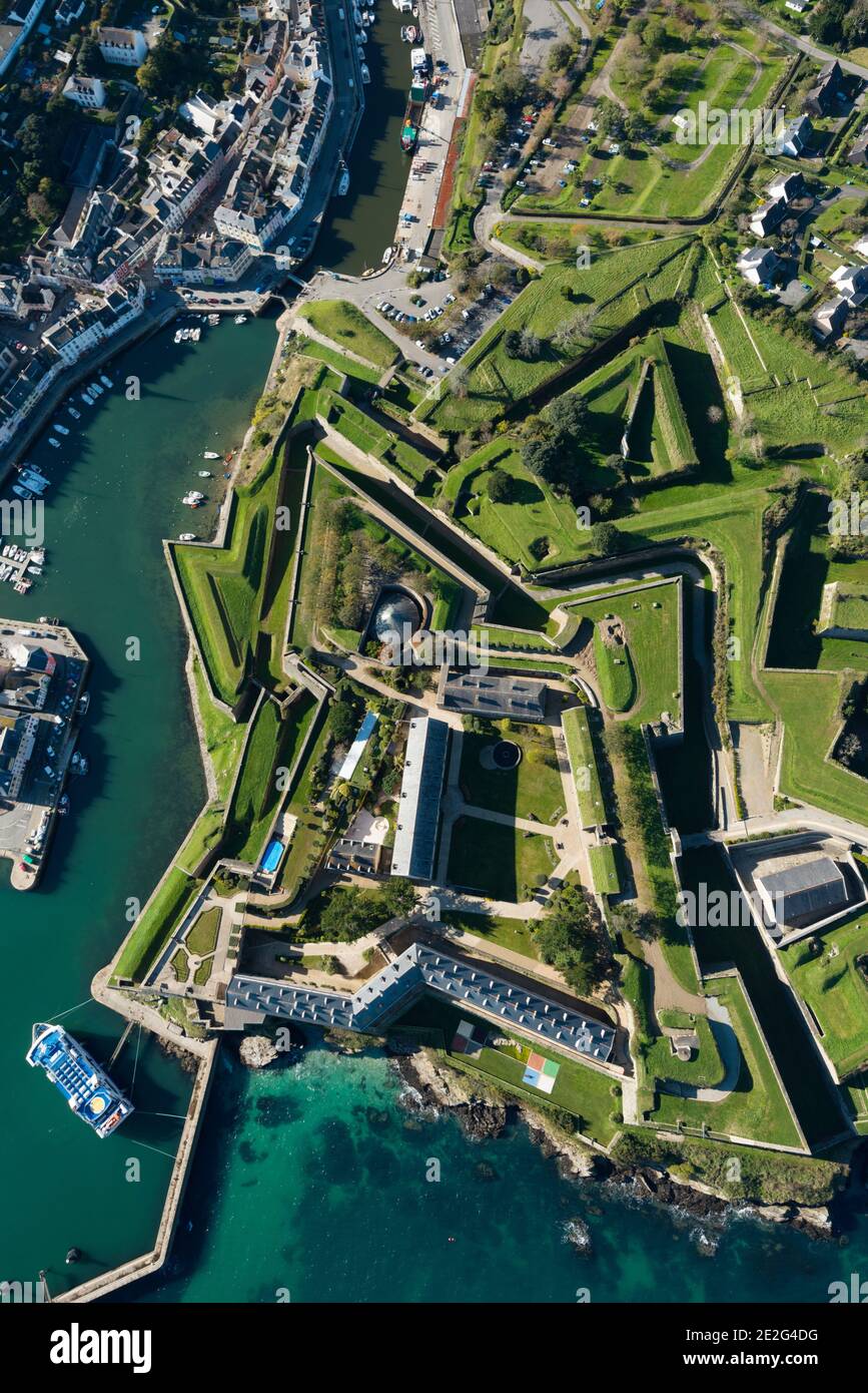 Belle-ile-en-Mer Island (off the coast of Brittany, north-western ...