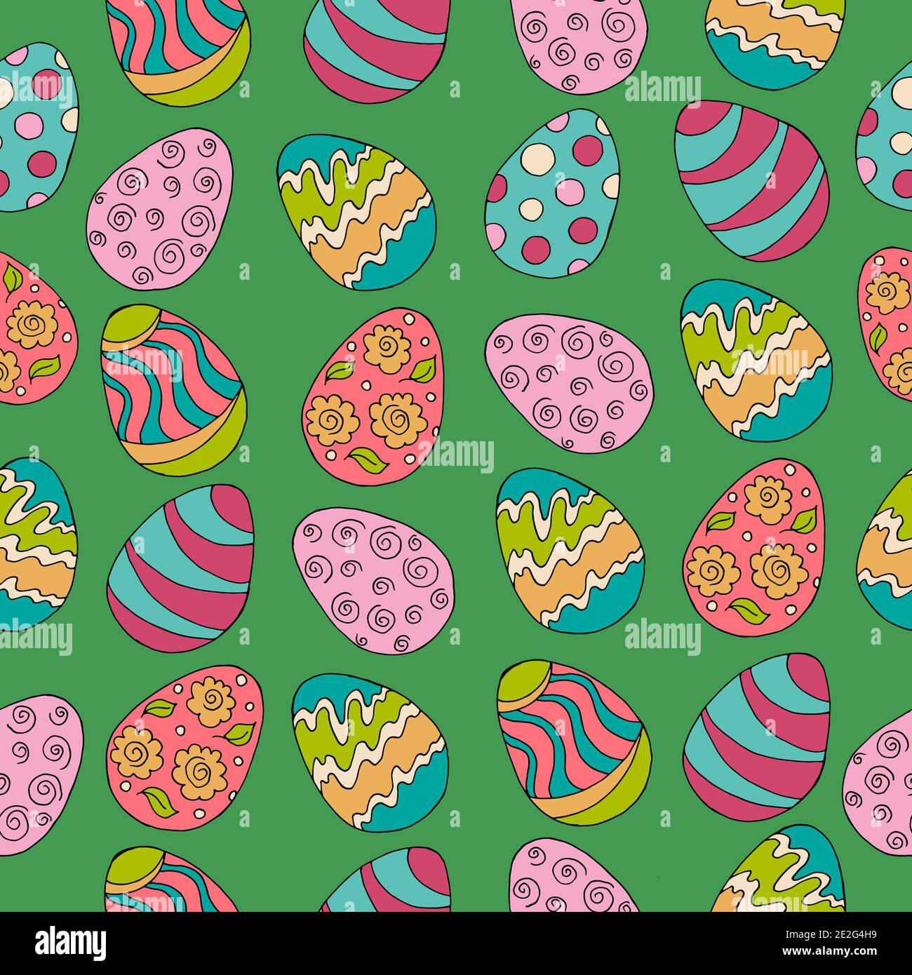 Seamless pattern, background. Festive textiles packaging. Happy Easter ...