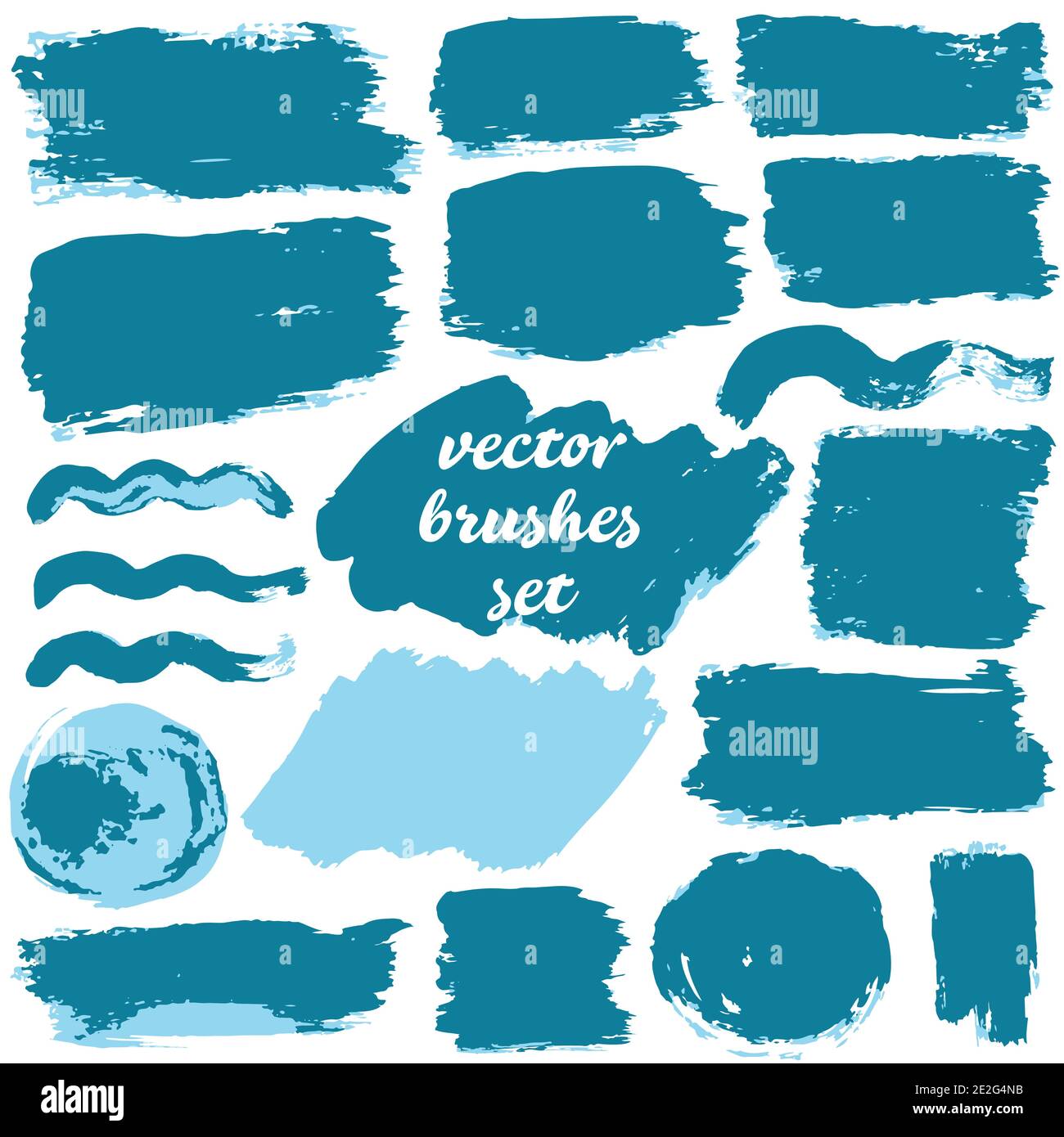 Vector illustration isolated. Collection elements. Large set of two ...