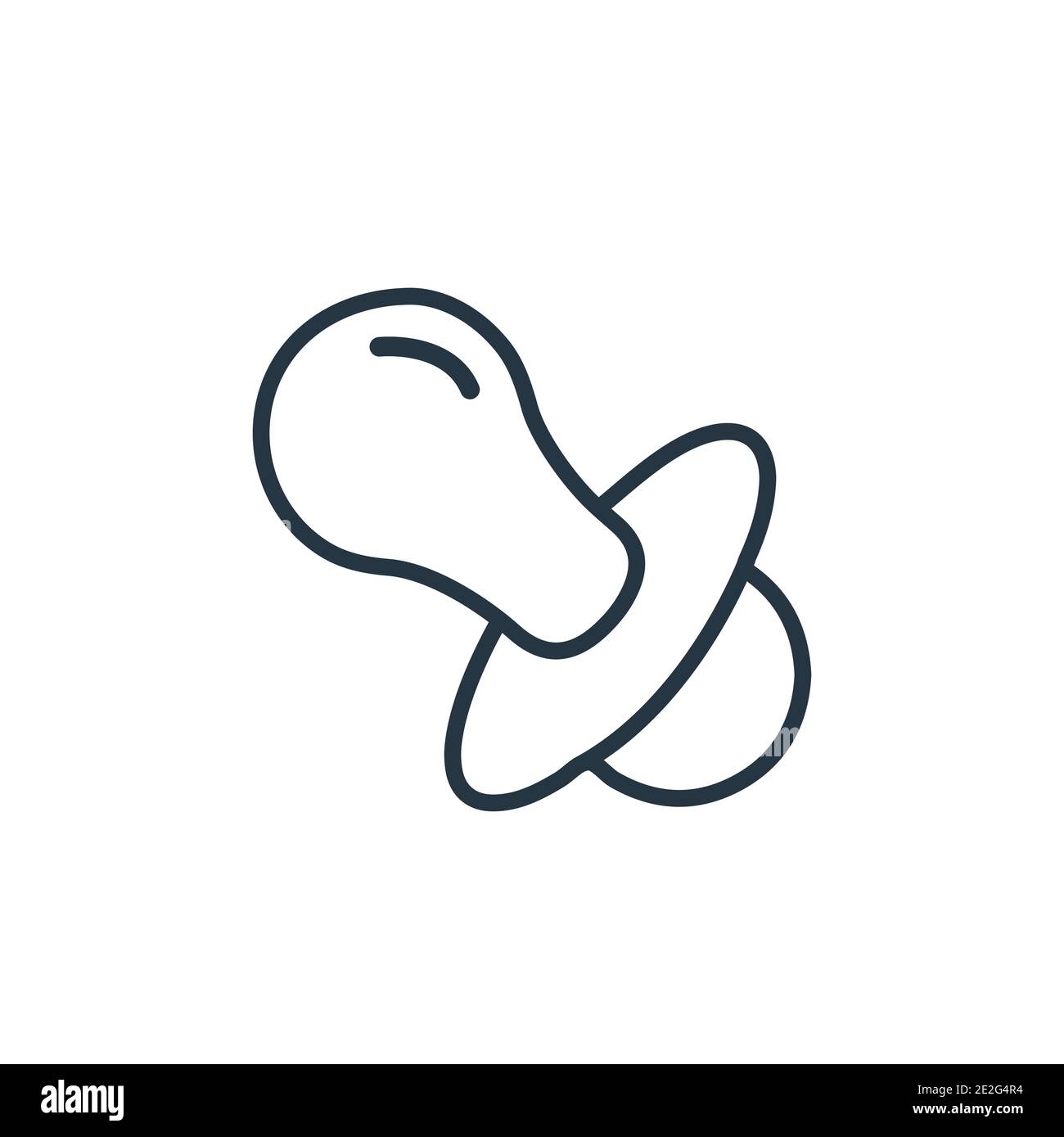 Dummy outline vector icon. Thin line black dummy icon, flat vector ...