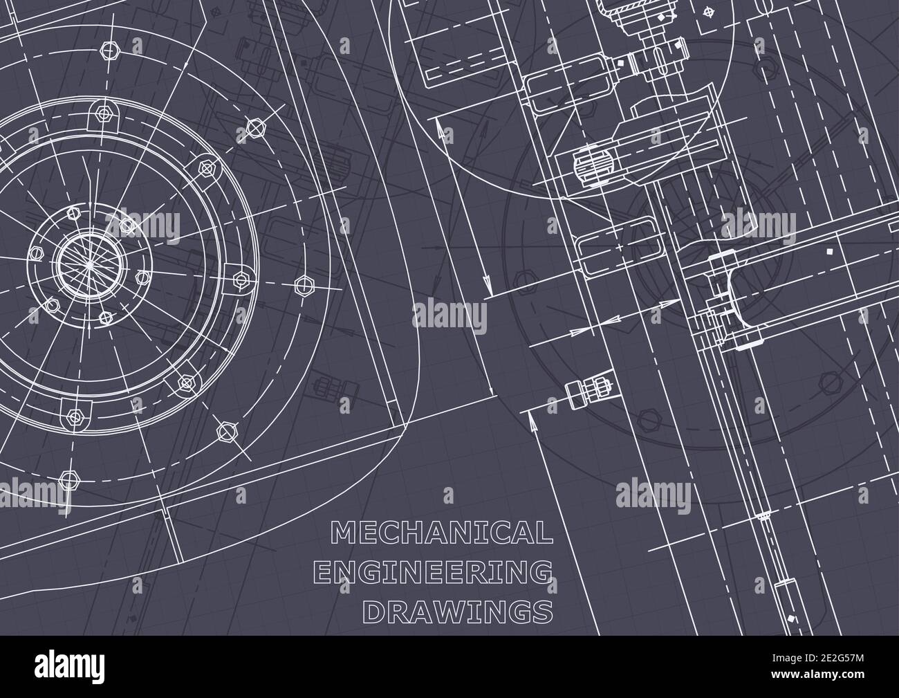 Blueprint, Sketch. Vector engineering illustration. Cover, flyer Stock ... Blueprint, Sketch. Vector engineering illustration. Cover, flyer Stock ...