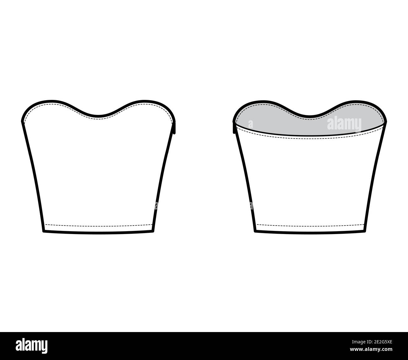 Strapless top Cut Out Stock Images & Pictures - Alamy