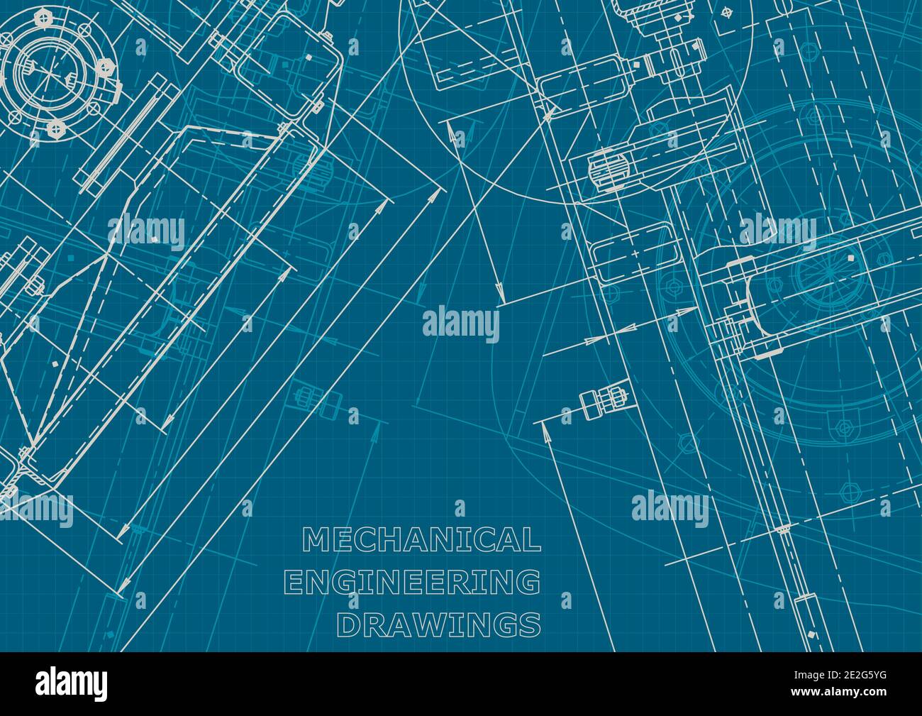 Blueprint. Corporate style. Computer aided design systems. Instrument ...
