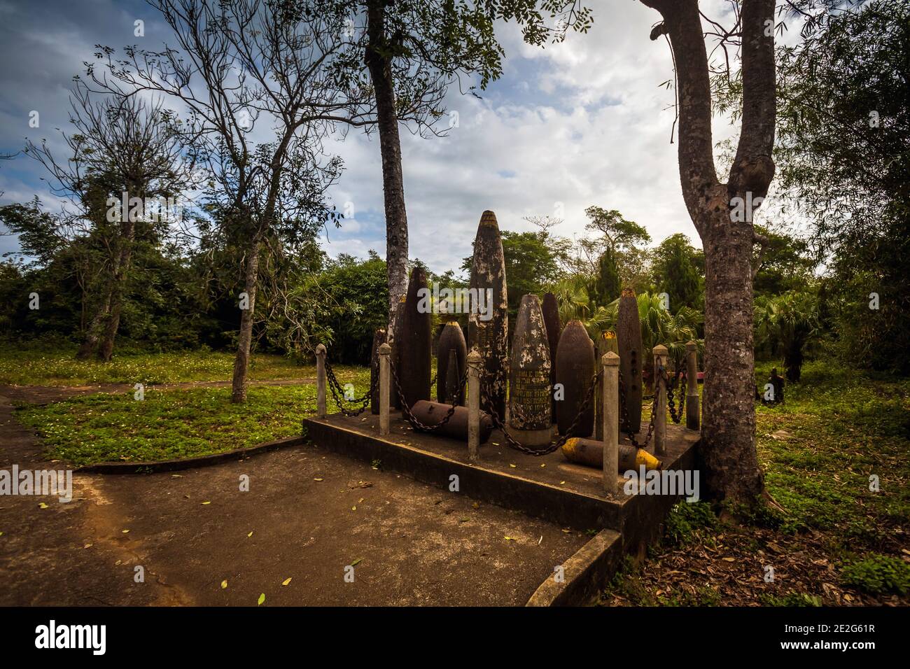 Vinh Moc tunnels in Vietnam, Quang Tri, Donh Ha Stock Photo - Alamy