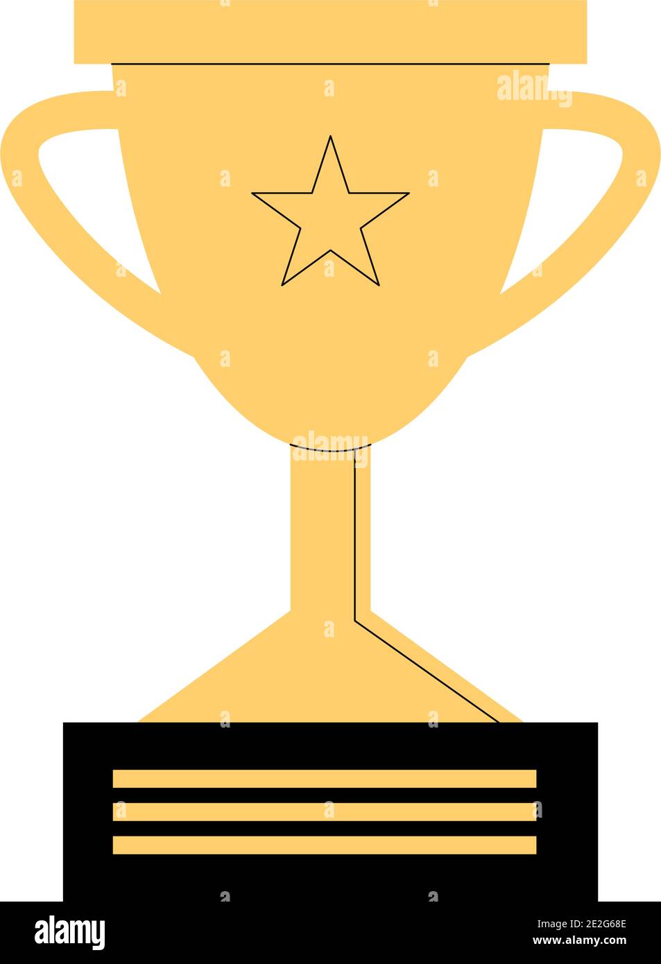 Trophy cup design, Winner first position and competition theme Vector ...