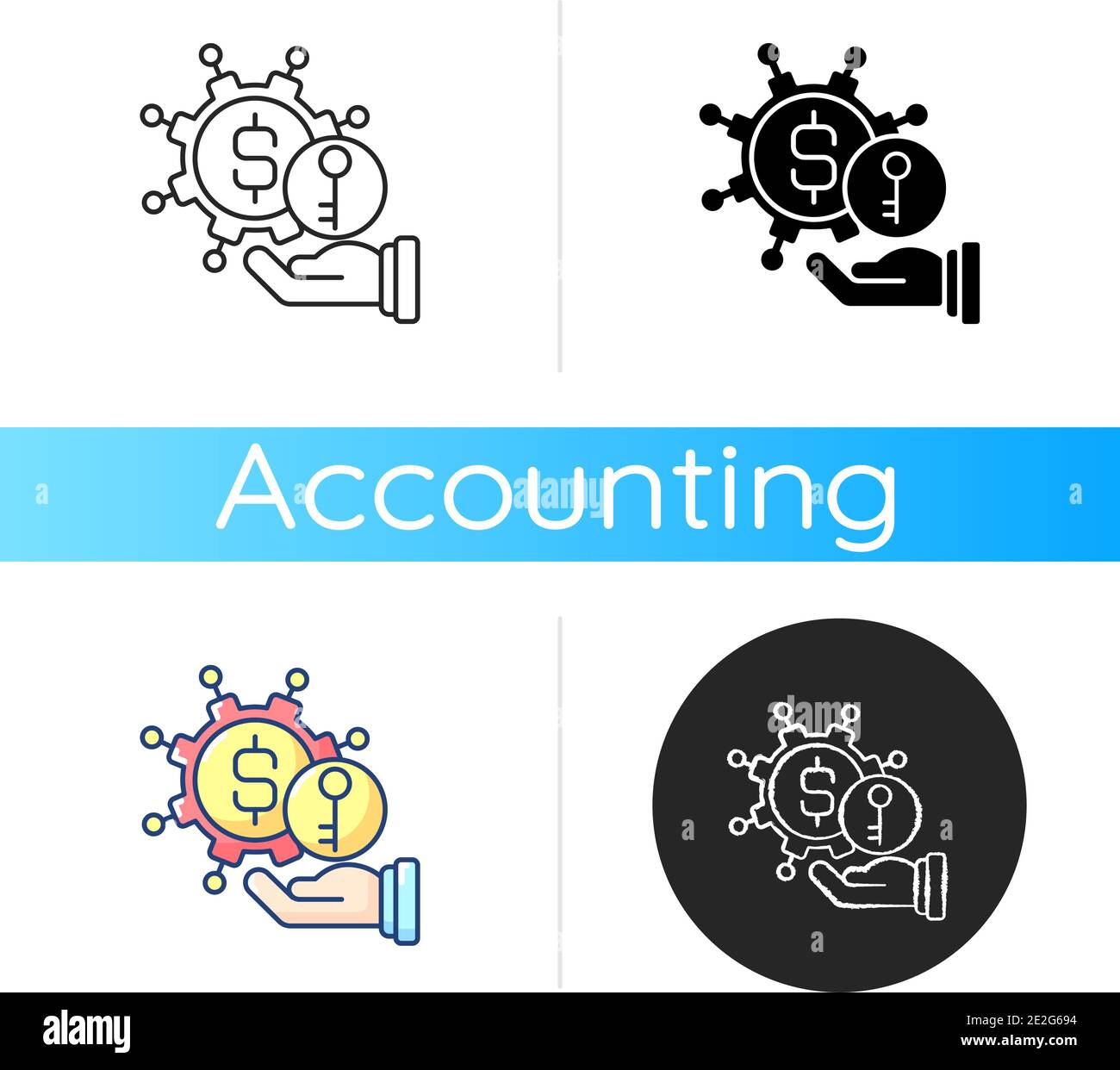 Turnkey finance functions icon Stock Vector Image & Art - Alamy