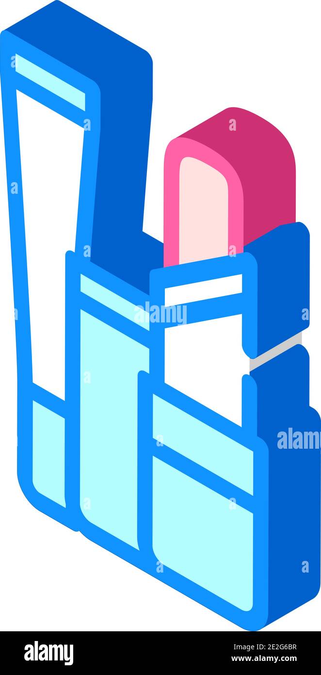 perm and hair straighteners isometric icon vector illustration Stock ...