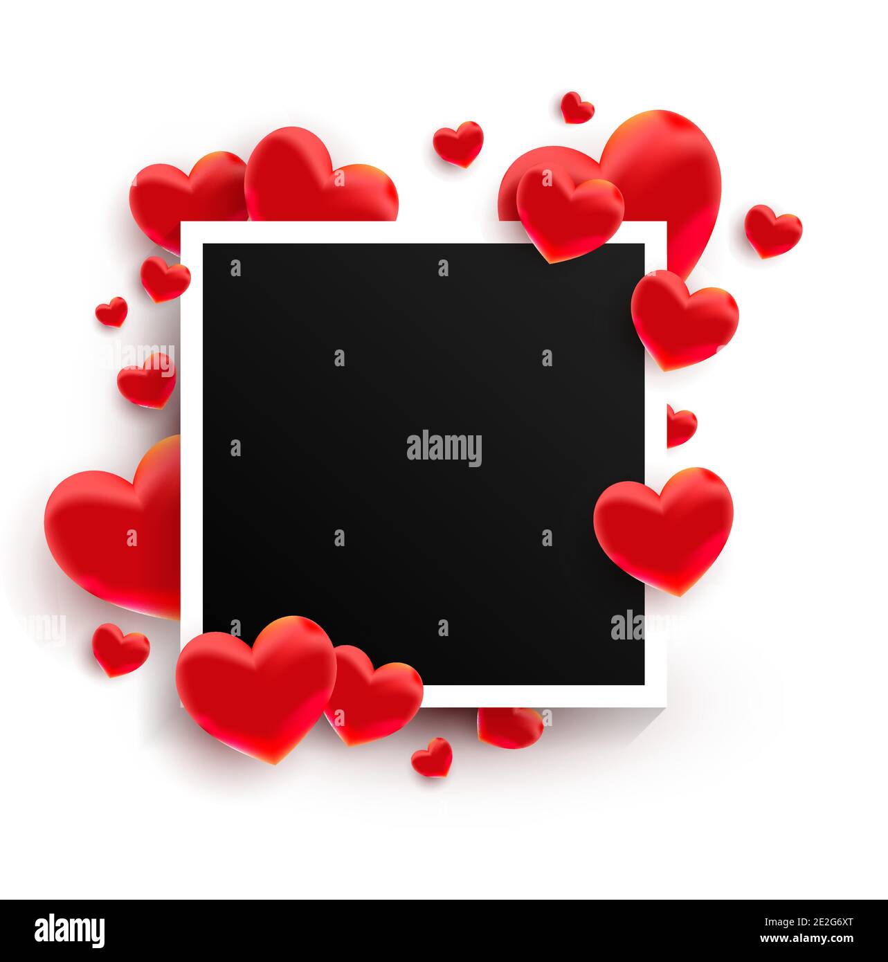 Love Photo Frame Background