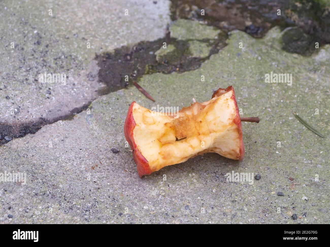Bite off an apple hi-res stock photography and images - Alamy