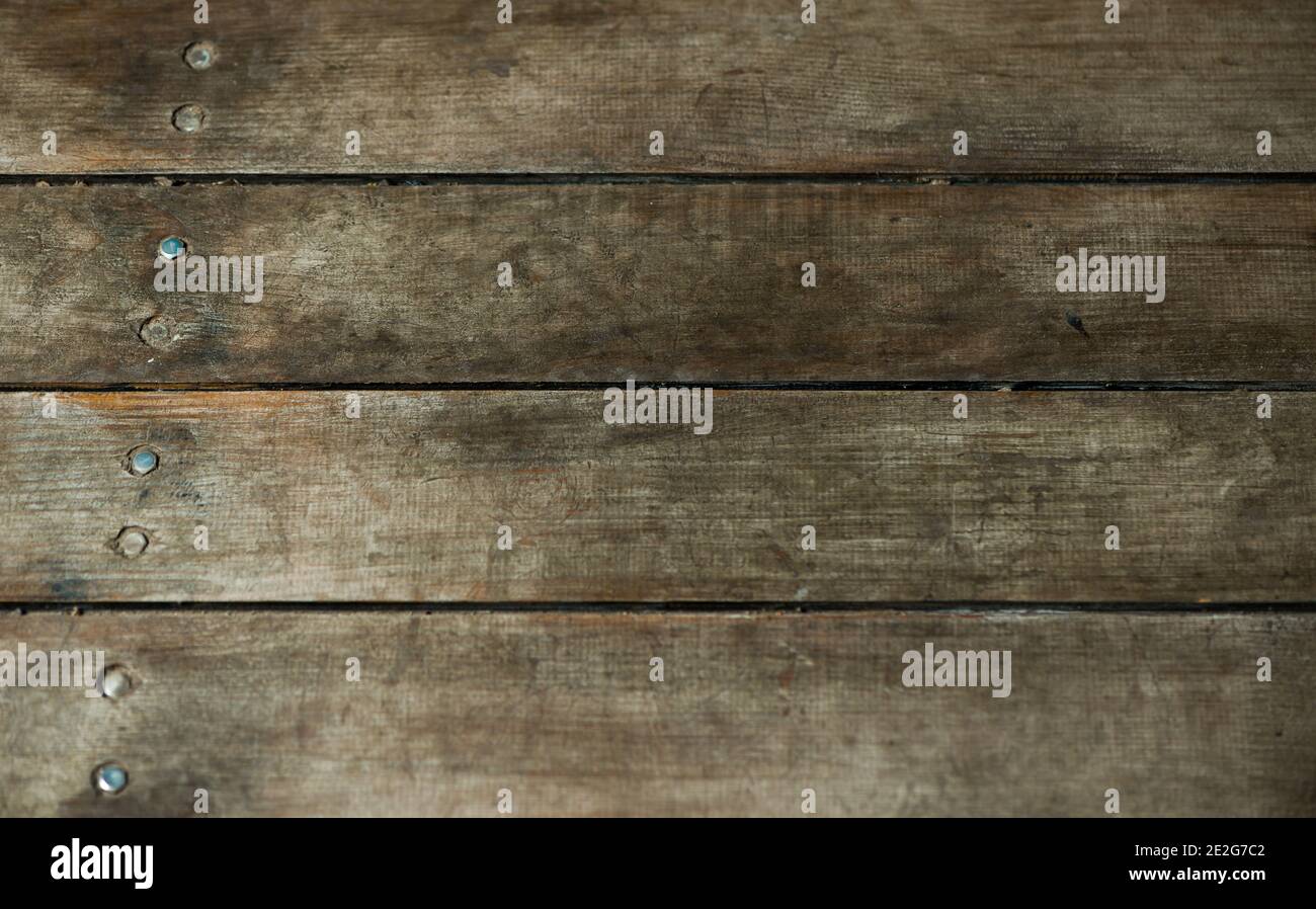 flat natural vintage wood planks textured surface Stock Photo - Alamy