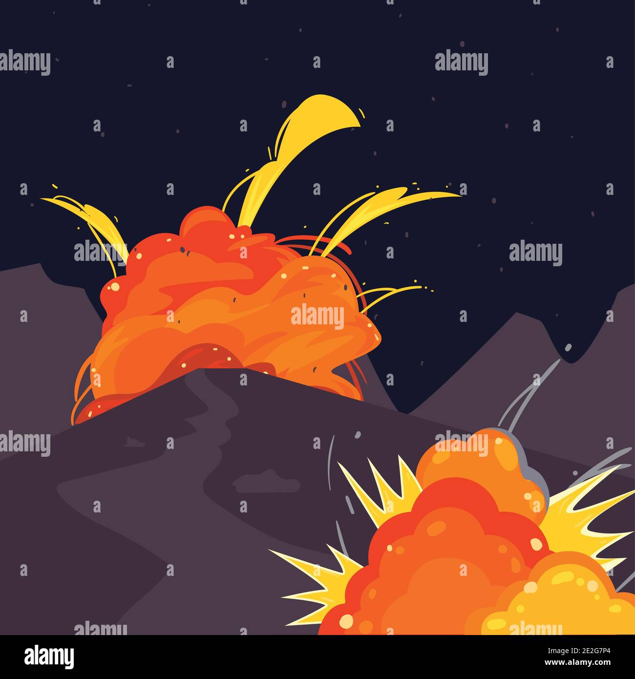 War explosions Stock Vector Images - Alamy