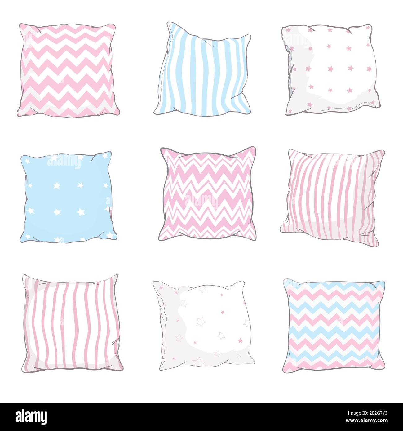 Pillow vector vectors hi-res stock photography and images - Alamy