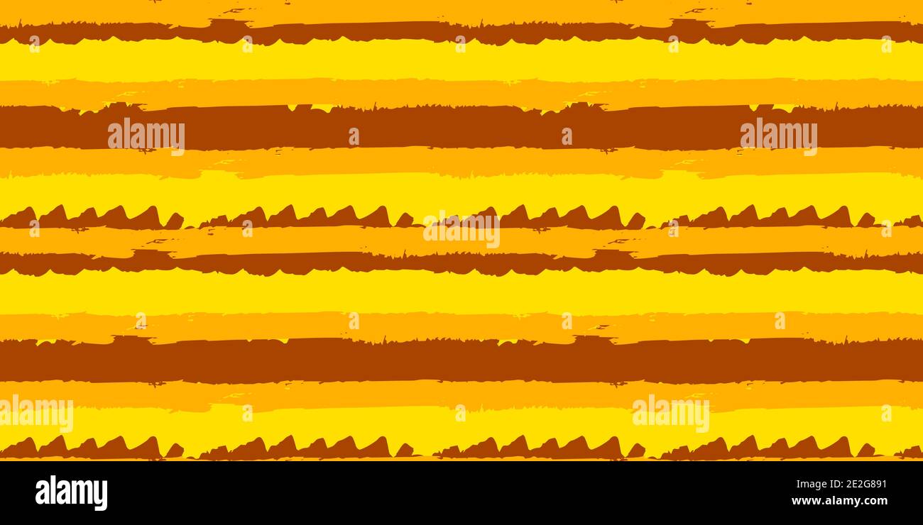 Seamless original pattern. Long colored stripe. Vector abstract hand ...