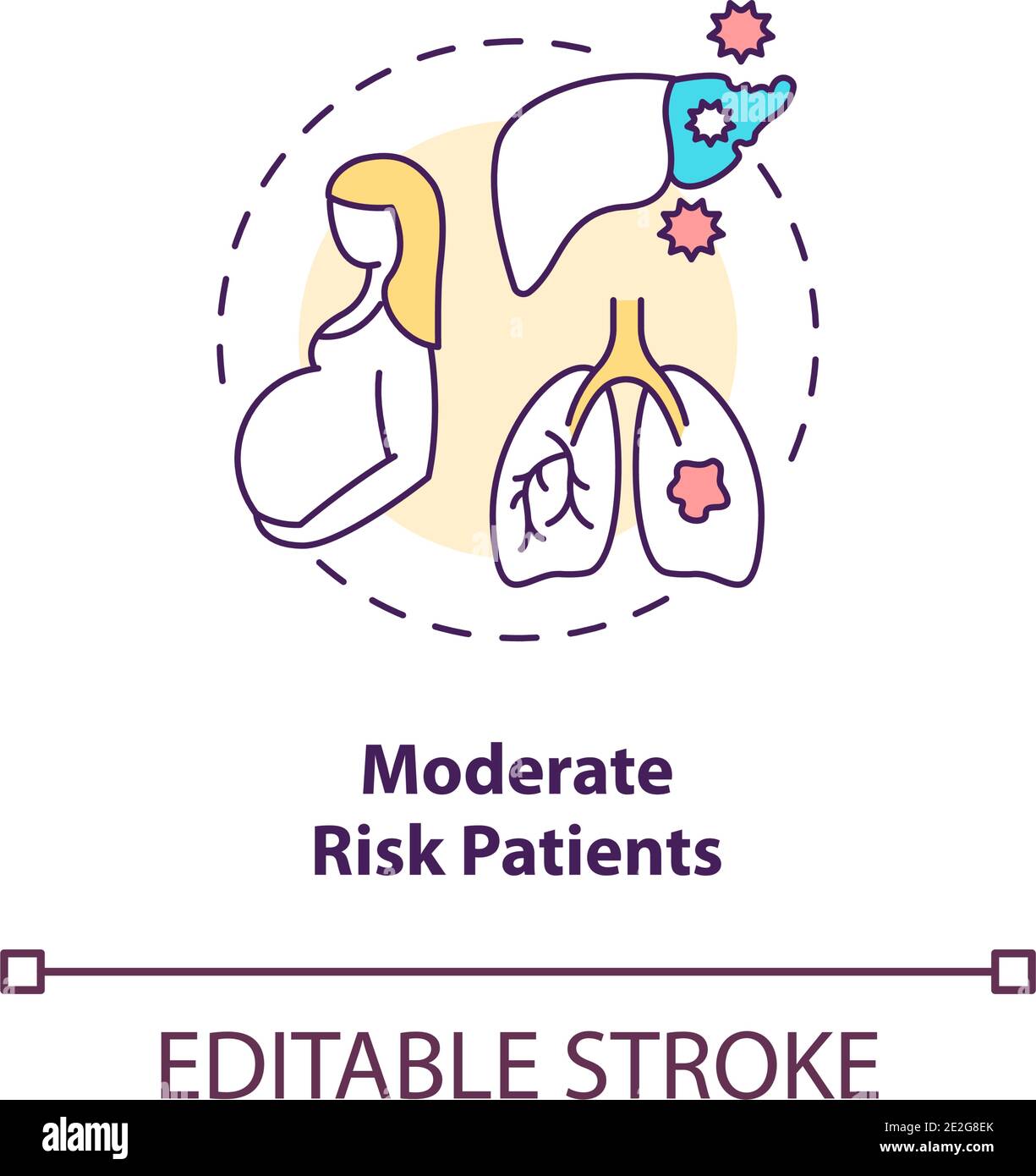 Moderate risk Stock Vector Images - Alamy