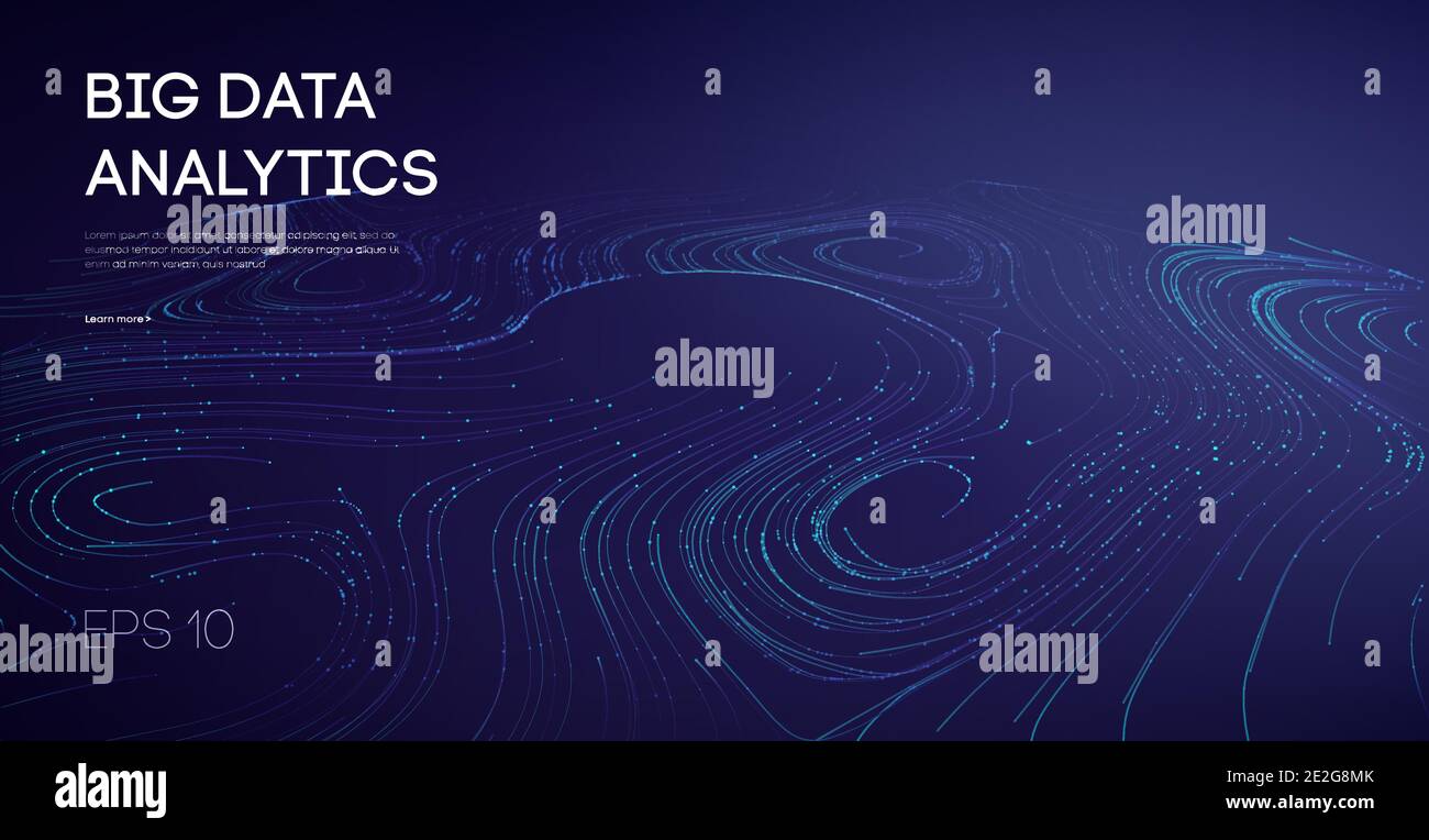 Abstract Big Data Flow Background. Software code agile industrial ...