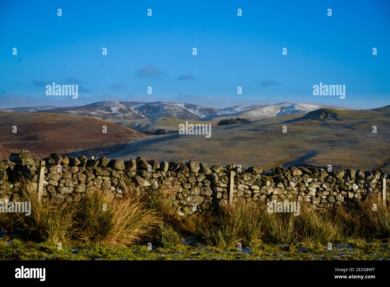 The Cheviot Hills Stock Photo - Alamy