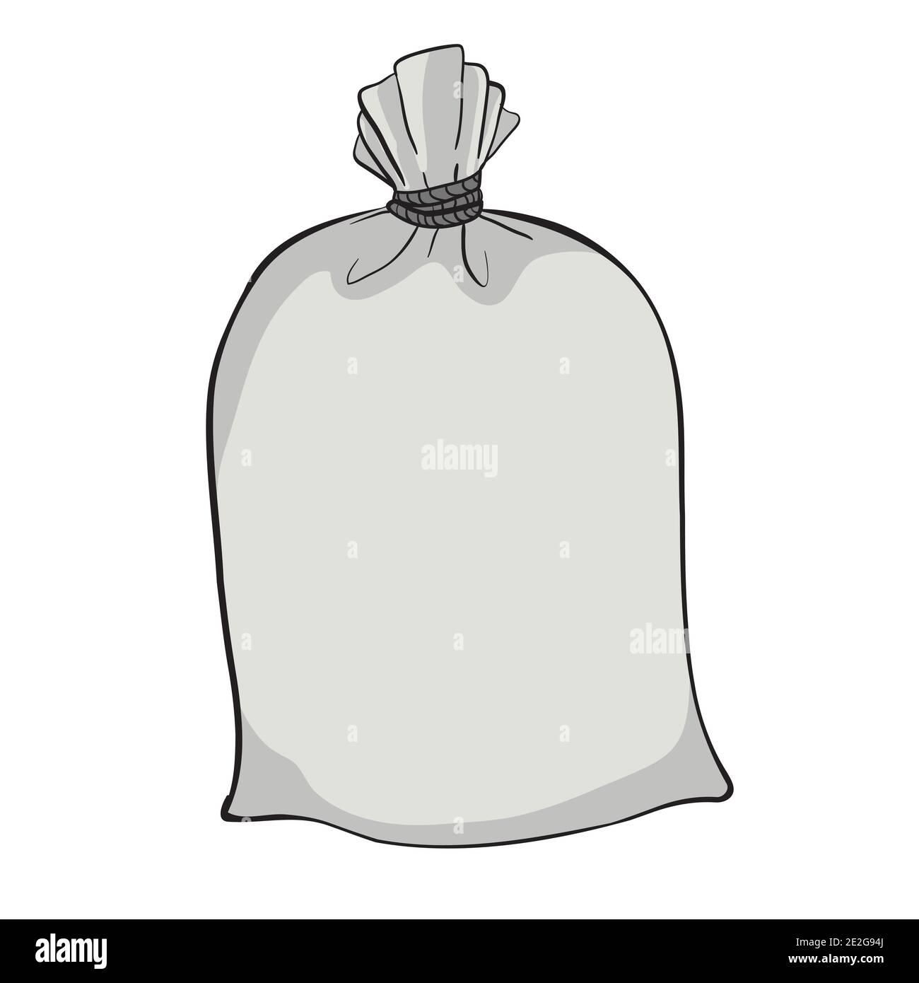 Canvas sack vector. Canvas bag Illustration Stock Vector Image & Art ...
