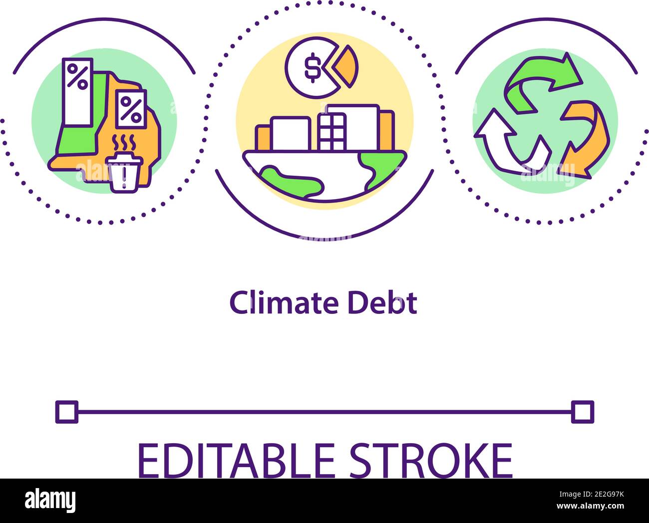 Climate dept concept icon Stock Vector Image & Art - Alamy
