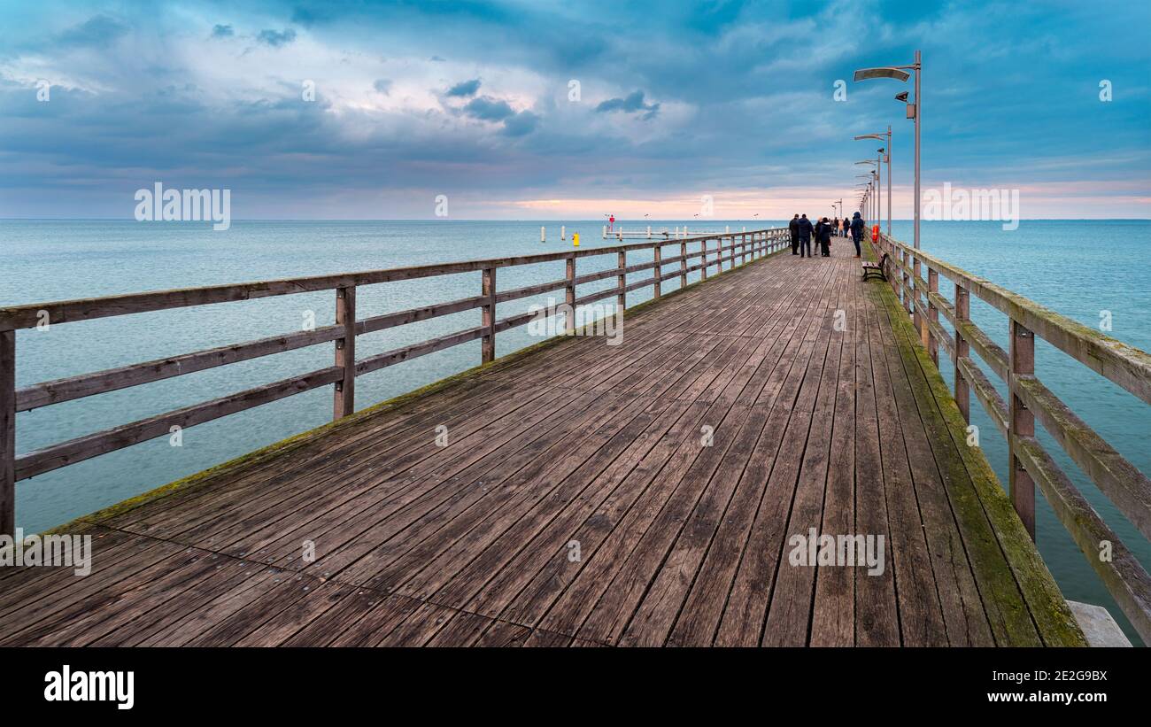 Mechelinki pier hi-res stock photography and images - Alamy